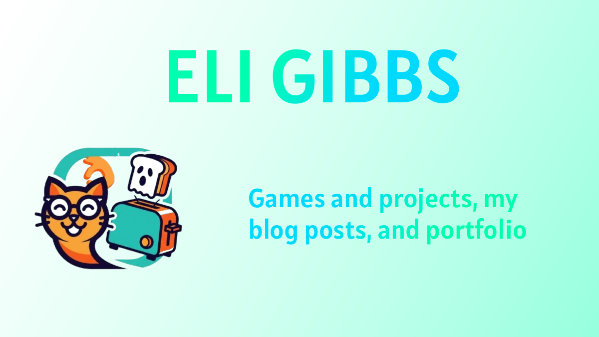 Hello from Eli Gibbs | Eli Gibbs